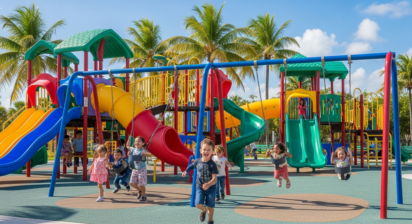Playground Equipment Miami | Residential & Commercial Playgrounds